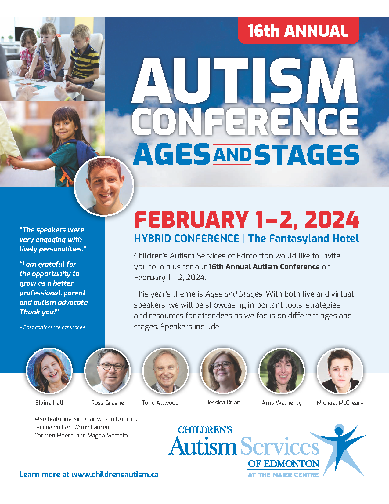 16th Annual Autism Conference - Our Lady of the Rivers Catholic School